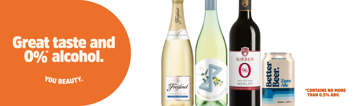 Zero Alcohol Drinks | Shop Alcohol-Free Beverages in Australia - BWS
