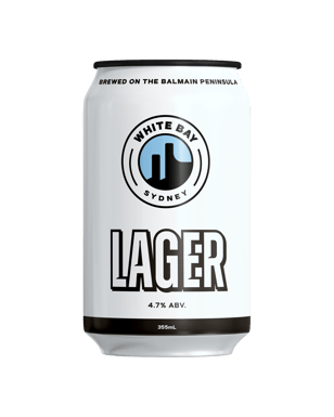 Buy White Bay Brewing Union Lager Can 355ml online with (same-day FREE ...