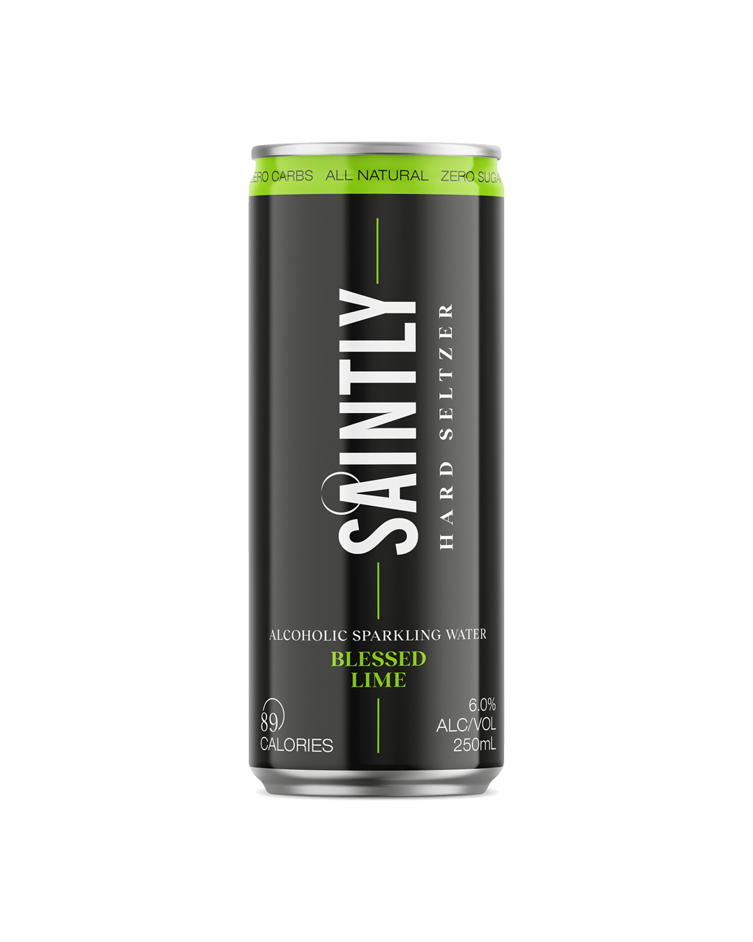 Buy Saintly Hard Seltzer Blessed Lime 250ml online with (same-day FREE ...