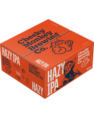 Buy Cheeky Monkey Brewing Co East Coast Hazy Ipa Cans 375ml online with ...