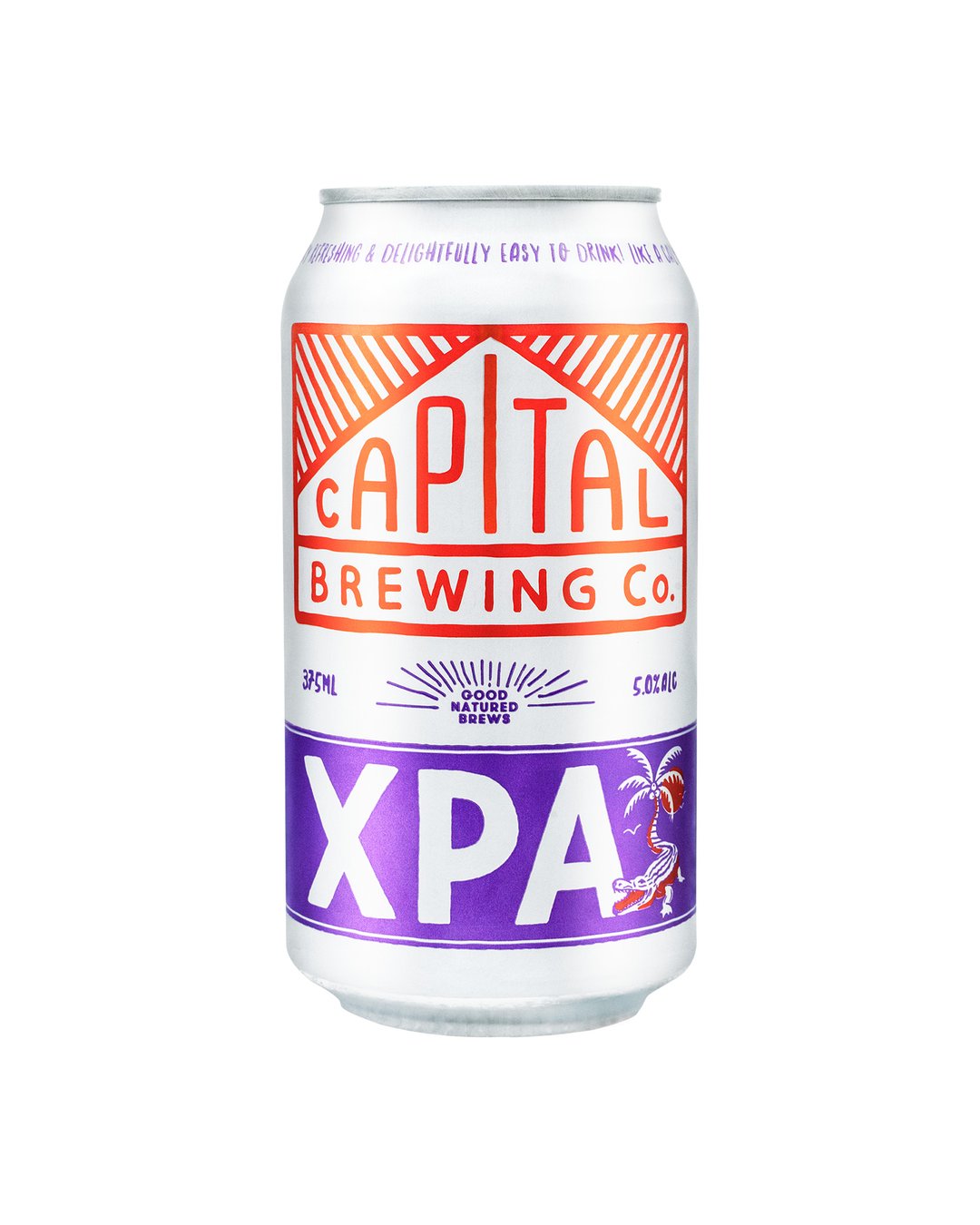 Buy Capital Brewing Co. Alc-less Pacific Ale Cans 375ml Online or From ...