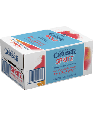 Buy Cruiser Spritz Grapefruit Cans 275ml online with (same-day FREE ...