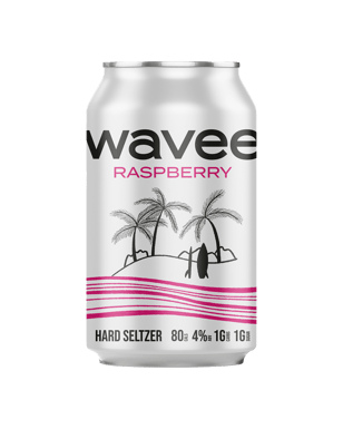 Buy Wavee Hard Seltzer Raspberry Cans 330ml online with (same-day FREE ...