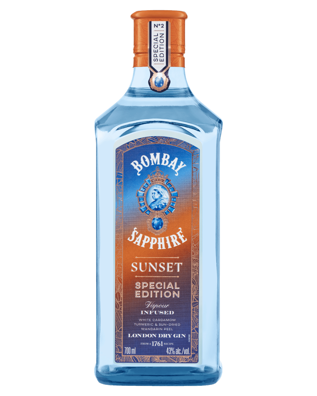 Buy Bombay Sapphire Star Of Bombay London Gin 700ml online with (same ...