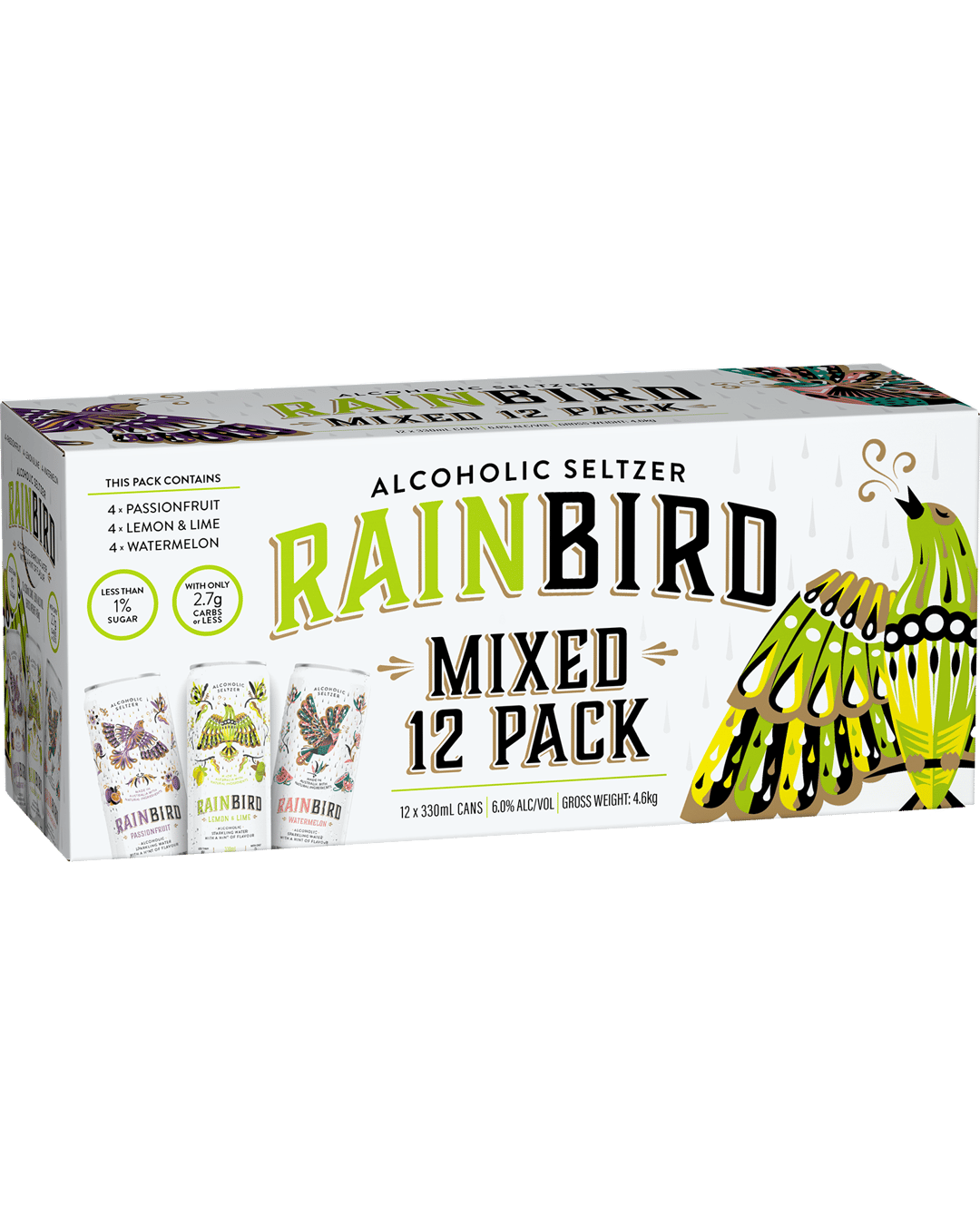 Buy Wayward Brewing Co. Seltzer Mixed Can 330ml X 12 Pack online with ...