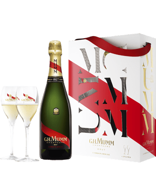 Buy Mumm Cordon Rouge 2 X Flute Gift Pack online with (same-day FREE ...