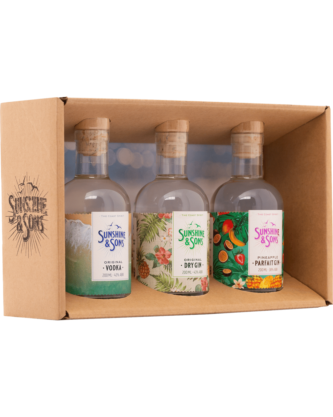 Buy 36 Short Gin Trio Pack 3x200ml online with (same-day FREE delivery ...