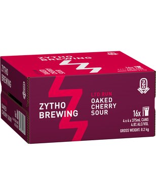 Buy Zytho Brewing Oaked Cherry Sour Beer Can 375ml online with (same ...