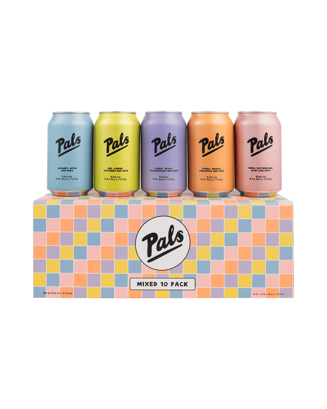 Buy Good Tides Seltzer Mixed 10pk Can 330ml online with (same-day FREE ...