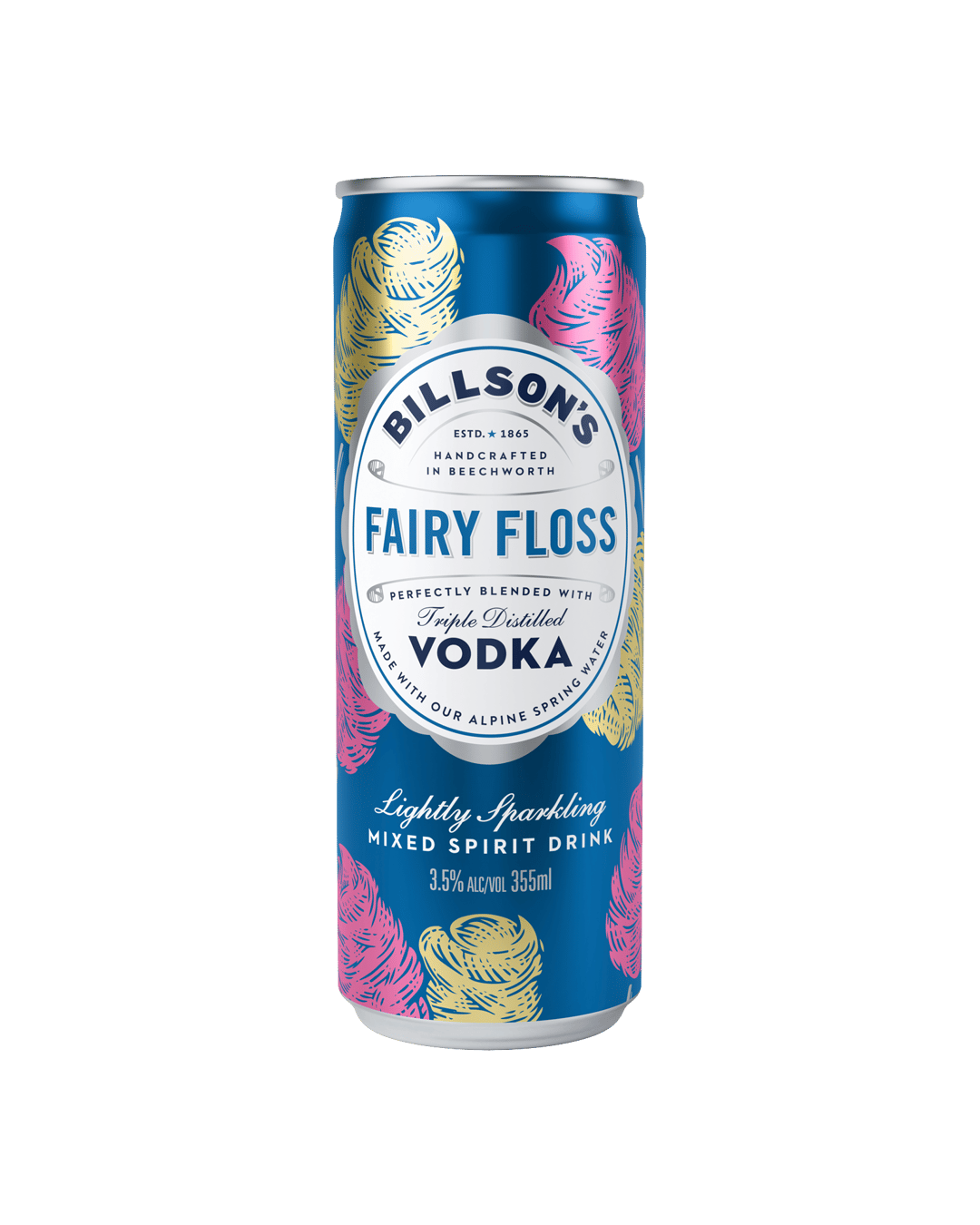 Buy Billson's Vodka With Sarsaparilla Cans 355ml Online or From Your ...