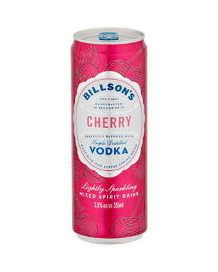 Buy Billson's Vodka & Cherry 355ml online with (same-day FREE delivery ...