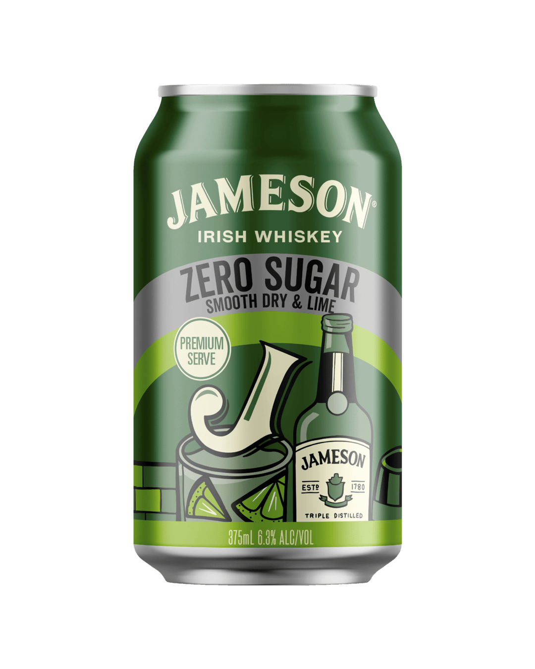 Buy Jameson Soda Ginger & Lime Can 375ml online with (same-day FREE ...