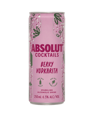 Buy Absolut Berry Vodkarita Can 250ml online with (same-day FREE ...