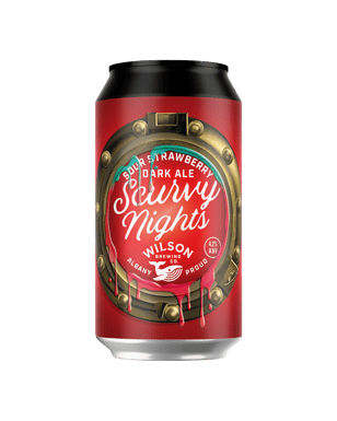 Buy Wilson Scurvy Nights Sour Strawberry Dark Ale Can 375ml online with ...