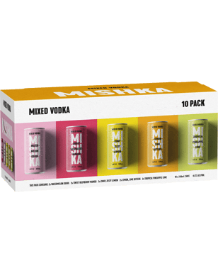 Buy Mishka Mixed Vodka Mix It Up 10 Pack Cans 330ml online with (same ...