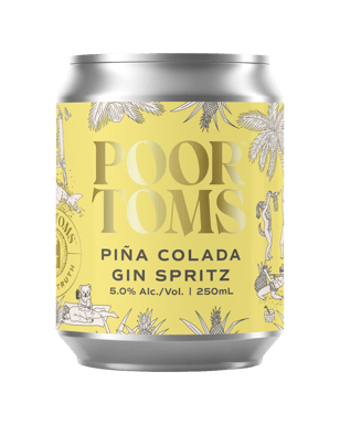Buy Poor Toms Pina Colada Gin Spritz 250ml online with (same-day FREE delivery*) in Australia at ...