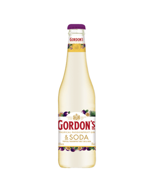 Buy Gordon's Tropical Passionfruit Gin & Soda 330ml online with (same ...