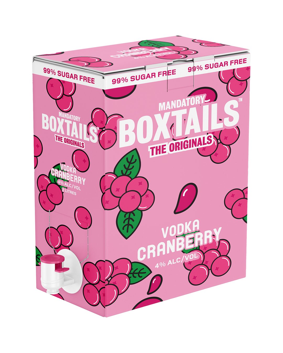 Buy Mandatory Spirit Co. Boxtails Vodka Peach 2l online with (same-day FREE delivery*) in ...