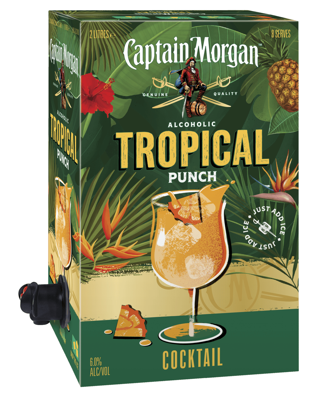Buy Captain Morgan Tropical Coconut & Watermelon 700ml online with ...