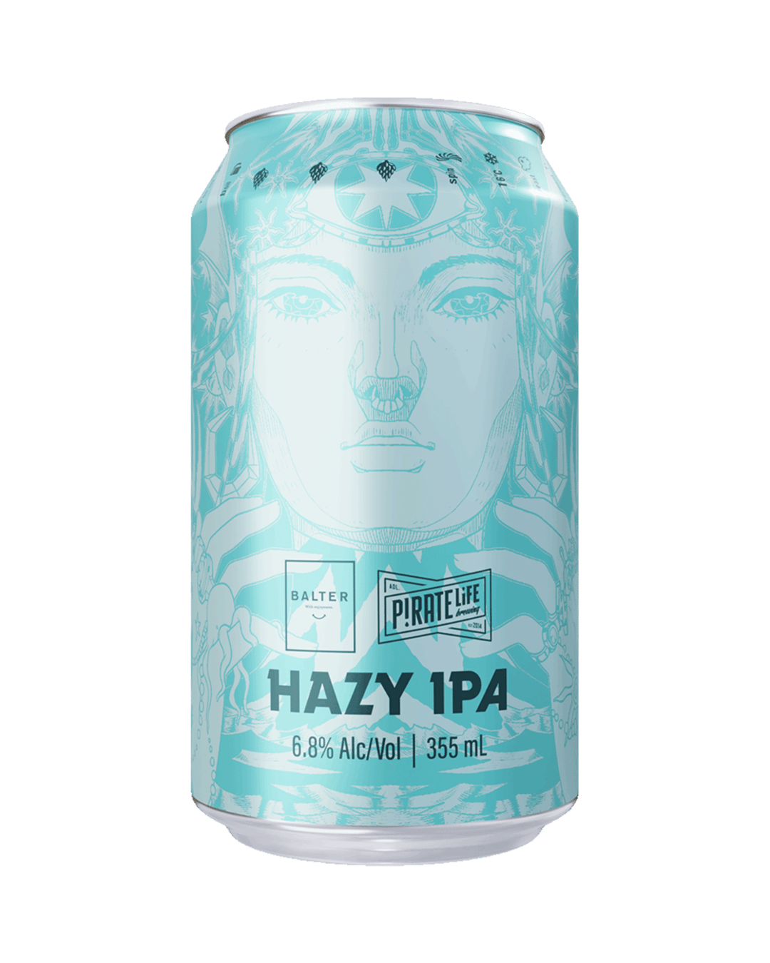 Buy Pirate Life Bru-1 Single Hop Ipa Cans 355ml online with (same-day ...