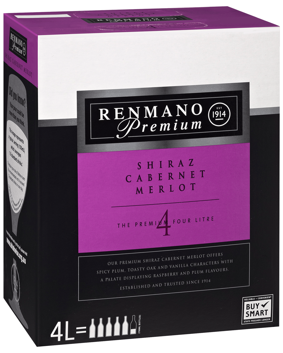 Buy Warburn Estate Premium Cabernet Merlot Cask 4l online with (same ...