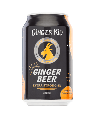 Buy Ginger Kid Ginger Beer Extra Strong Cans 330ml online with (same ...