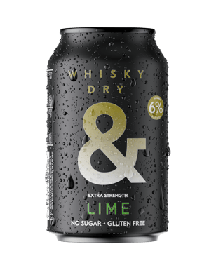 Buy Ampersand Whisky & Dry Lime Extra Strength Cans 330ml online with ...