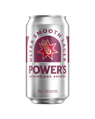 Buy Powers Ultra Smooth Lager Cans 375ml online with (same-day FREE ...