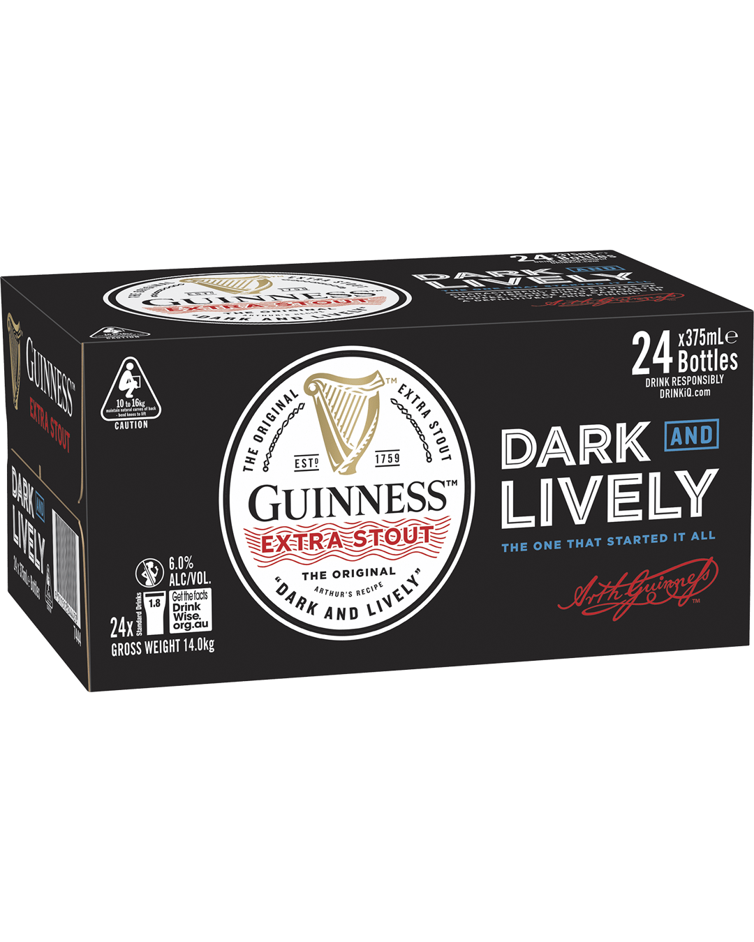 Buy Guinness Extra Stout Stubbies Online or From Your Nearest Store (at ...