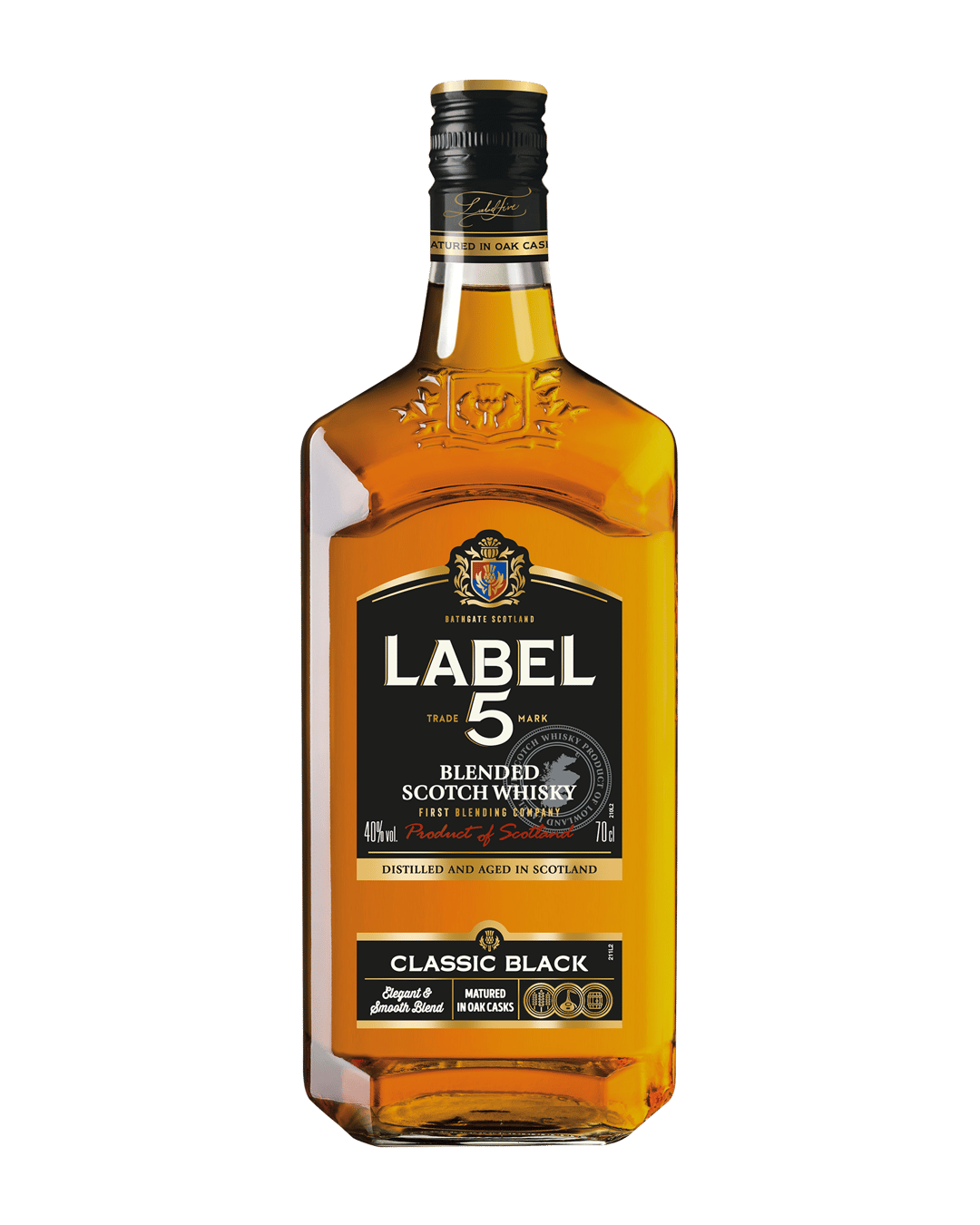Buy Label 5 Classic Black Blended Scotch Whisky 500ml online with (same-day FREE delivery*) in ...