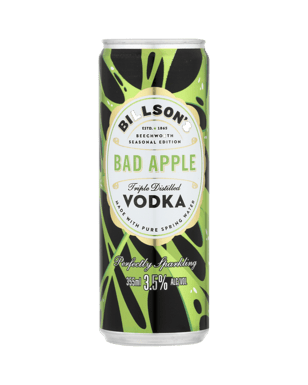 Buy Billson's Vodka With Bad Apple Cans 355ml online with (same-day ...