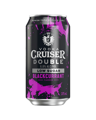 Buy Vodka Cruiser Double Low Sugar Blackcurrant Cans 375ml online with ...
