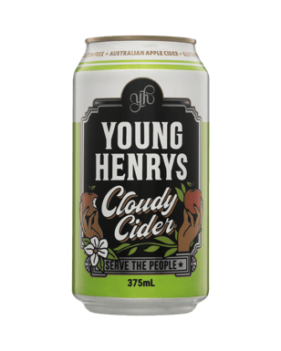 Buy Young Henrys Cloudy Cider Cans 375ml online with (same-day FREE delivery*) in Australia at ...