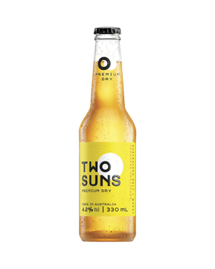 Buy Two Suns Premium Dry Lager 330ml online with (same-day FREE ...