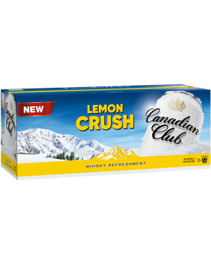 Buy Canadian Club Lemon Crush Whisky 4.8% 10 Pack Cans 375ml online ...