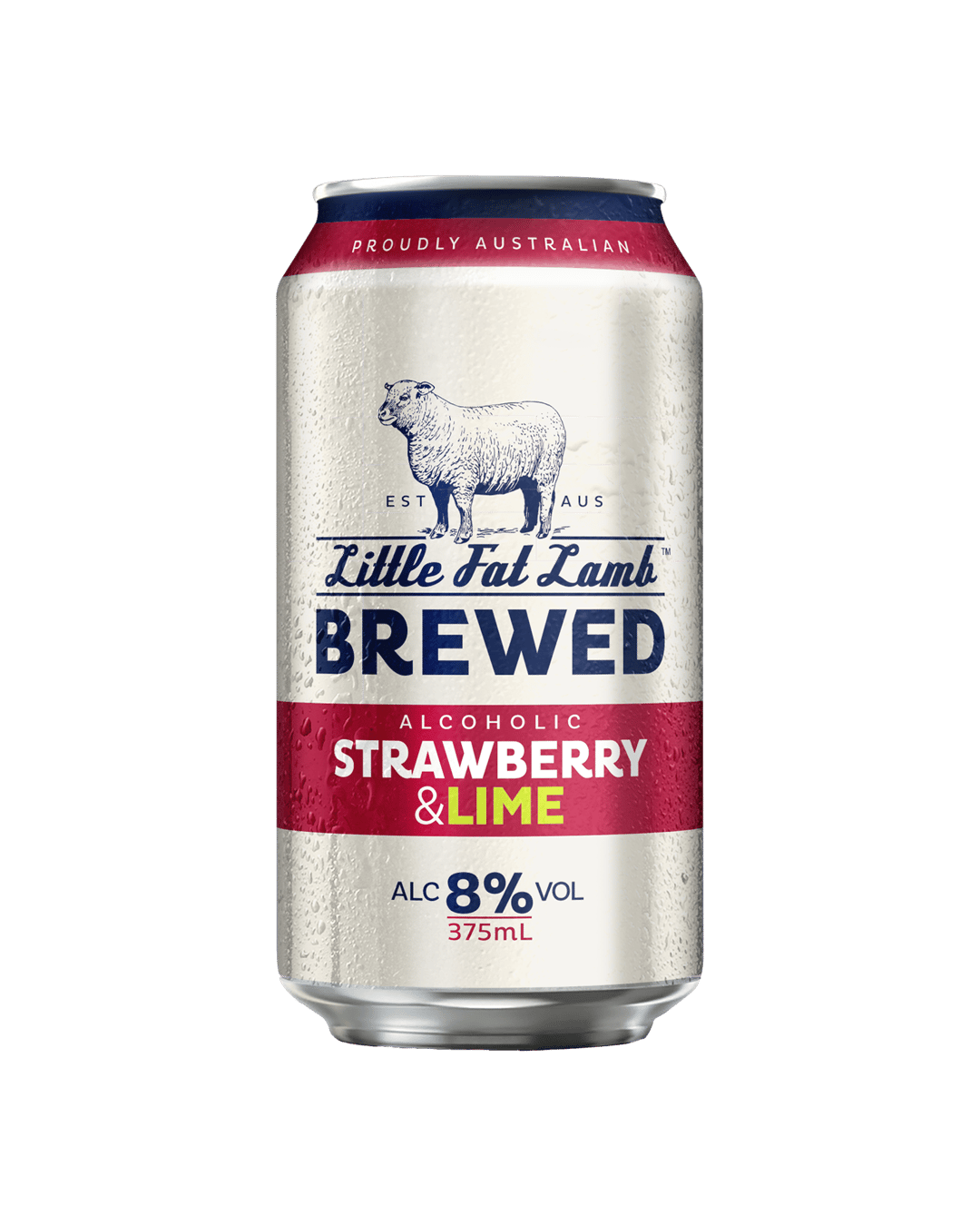 Buy Little Fat Lamb Brewed Ginger Cans 10 Pack 375ml online with (same ...