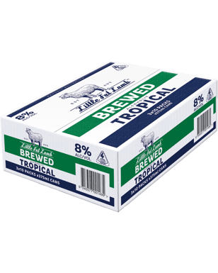 Buy Little Fat Lamb Brewed Tropical Cans 10 Pack 375ml online with ...