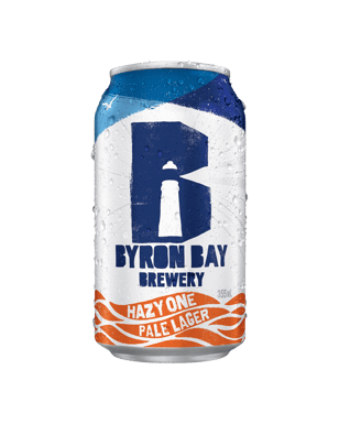 Buy Byron Bay Brewery Hazy One Lager Cans 355ml online with (same-day ...