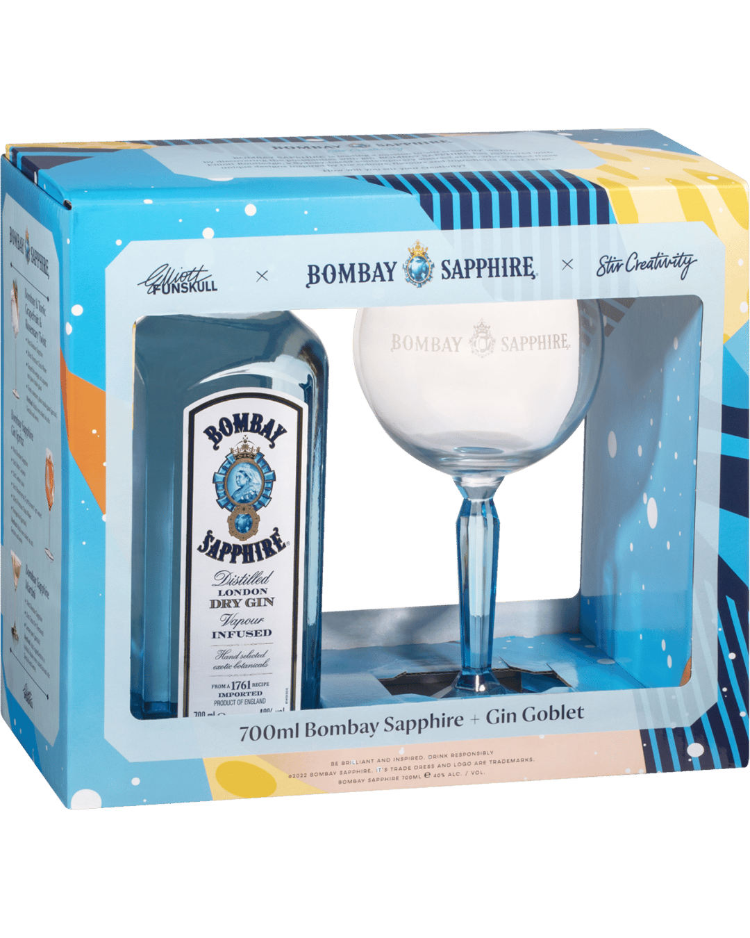 Buy Bombay Sapphire Star Of Bombay London Gin 700ml online with (same ...
