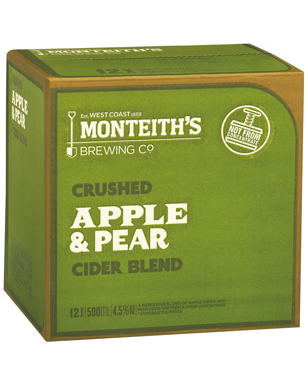 Buy Monteith's Apple & Pear Cider 500ml online with (same-day FREE ...