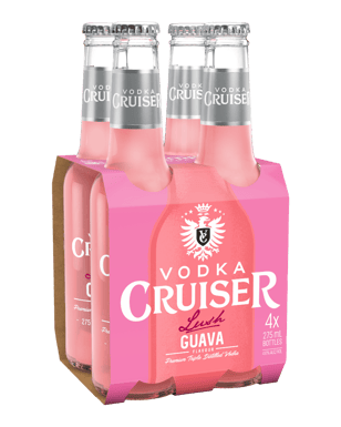 Buy Vodka Cruiser Lush Guava Bottles 275ml online with (same-day FREE ...