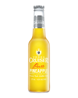 Buy Vodka Cruiser Pure Pineapple Bottles 275ml online with (same-day ...