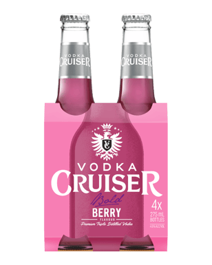 Buy Vodka Cruiser Bold Berry Blend Bottles 275ml online with (same-day ...
