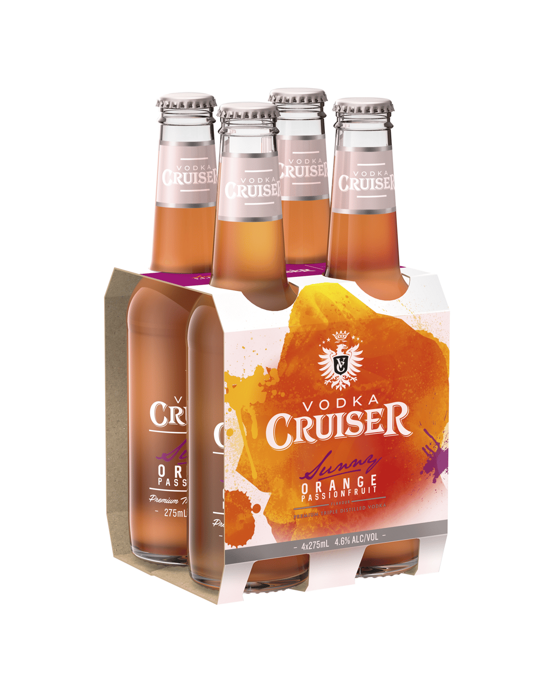Buy Vodka Cruiser Sunny Orange & Passionfruit 275ml online with (same ...
