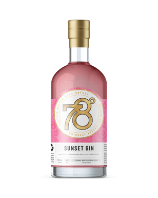 Buy Adelaide Hills Distillery 78 Degrees Sunset Gin 700ml online with (same-day FREE delivery ...