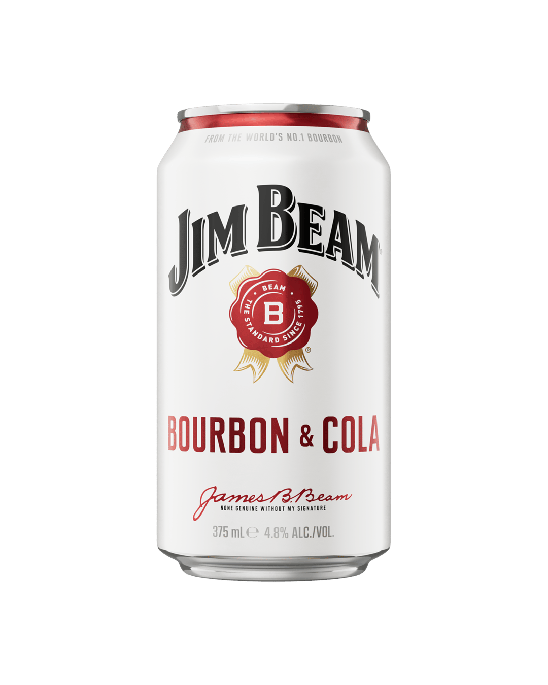 Buy Jim Beam White Label Bourbon & Cola 500ml Online or From Your ...