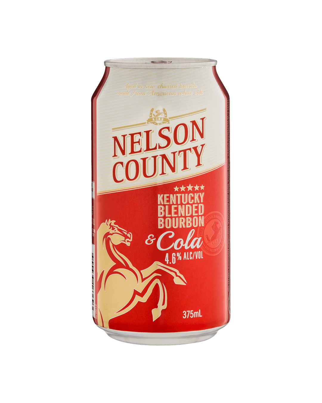 Buy Nelson County 4.6% Bourbon & Zero Sugar Cola Cans 10 Pack 375ml ...