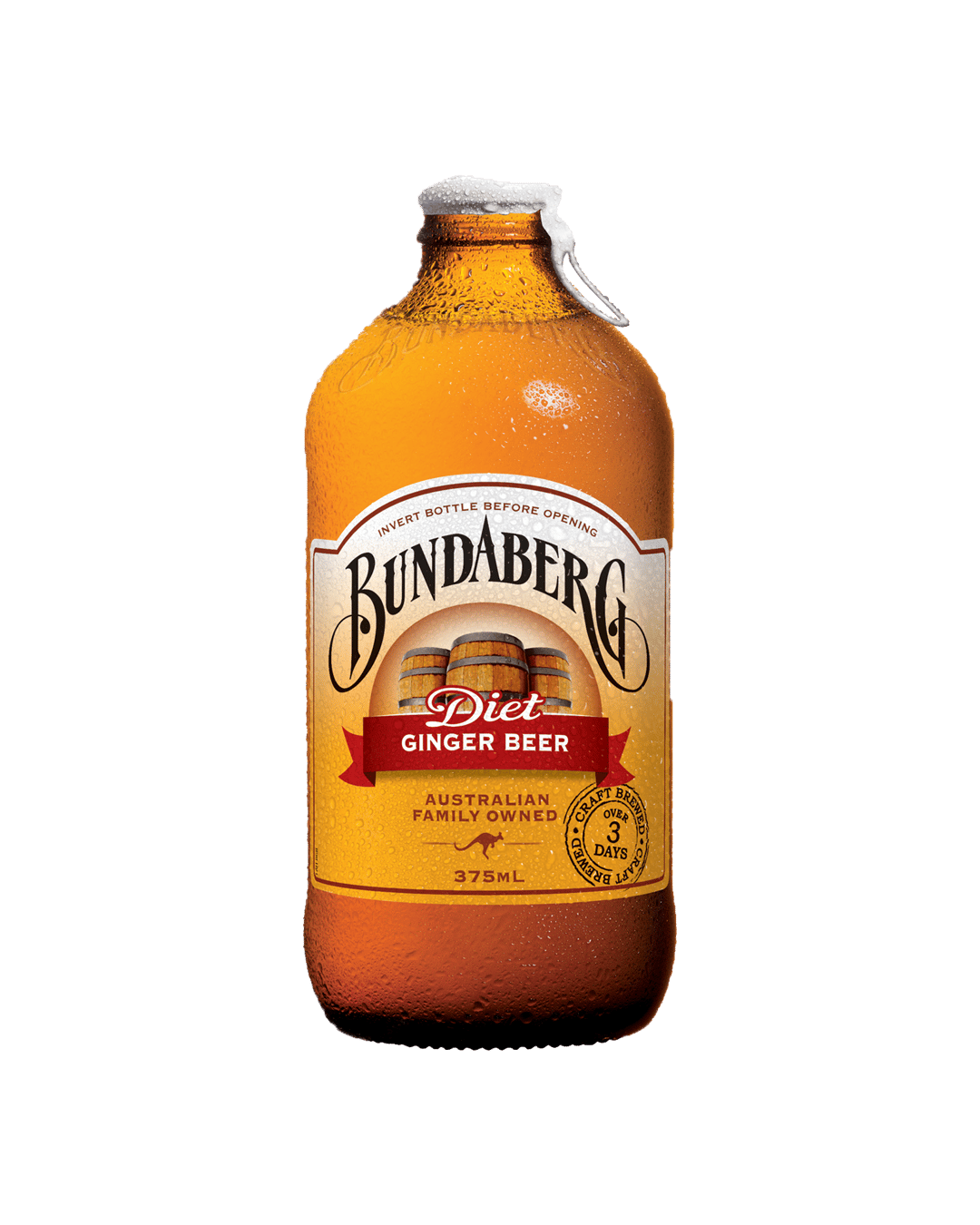 Buy Bundaberg Brewed Ginger Beer 10 Pack 375ml online with (same-day ...