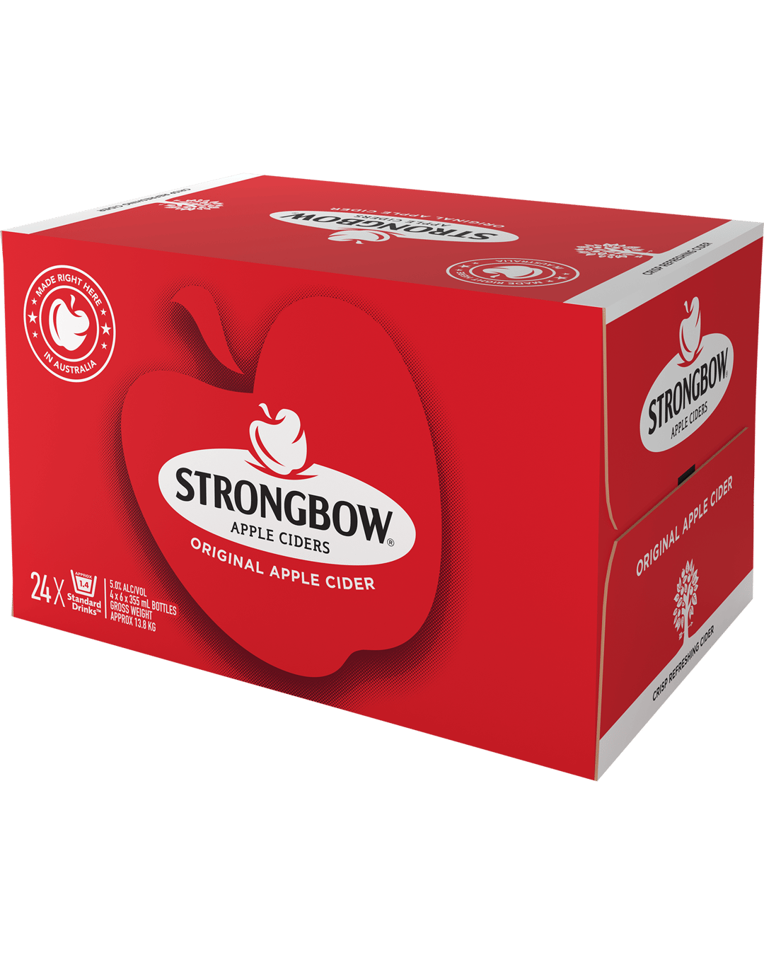 Buy Strongbow Cider Original Btl 330ml online with (same-day FREE ...