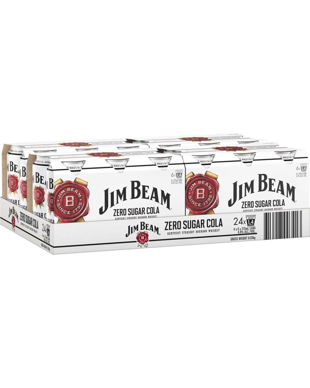 Buy Jim Beam White Label Bourbon & Cola 500ml Online or From Your ...